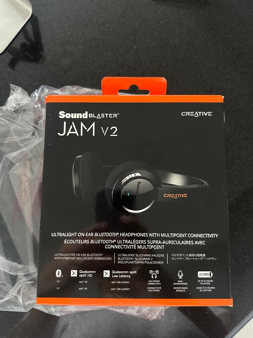 Creative sound blaster jam v2, Audio, Headphones & Headsets on Carousell