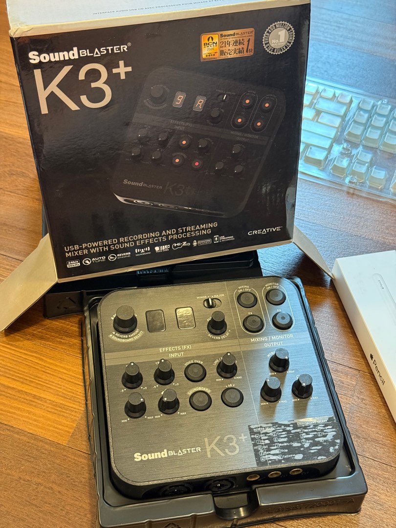 Creative Sound Blaster K3+ USB Powered Recording & Streaming Mixer, Hobbies & Toys, Music ...