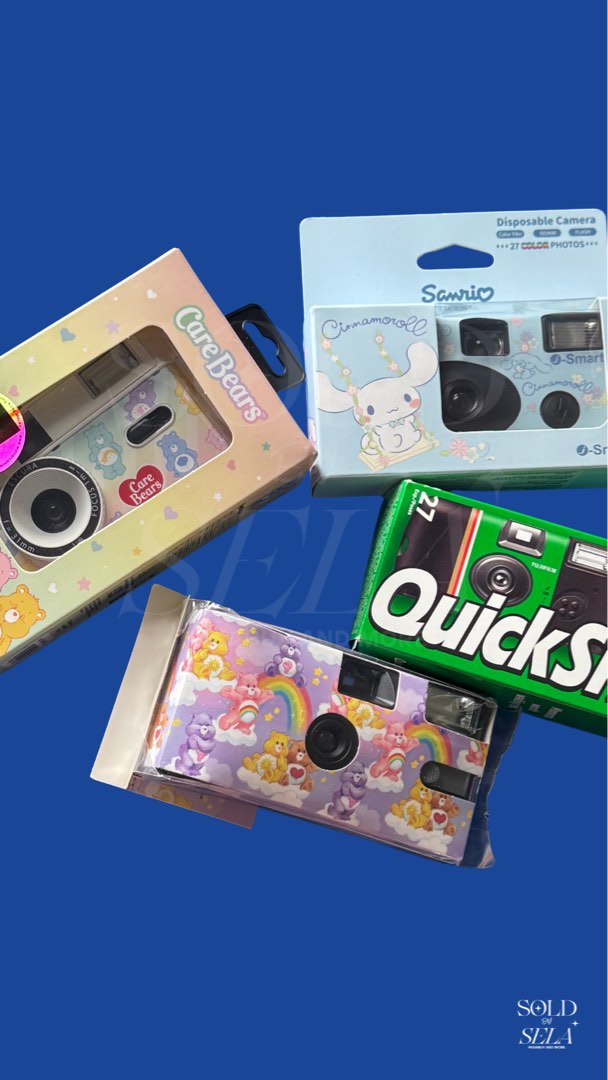 Cute film cameras disposable cameras from Hongkong, Photography ...