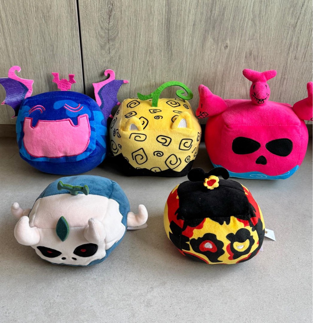 Devil Blox Fruit Plushies, Hobbies & Toys, Toys & Games on Carousell