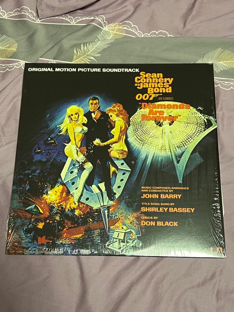 Diamonds Are Forever Original Soundtrack Vinyl Record, Hobbies & Toys ...