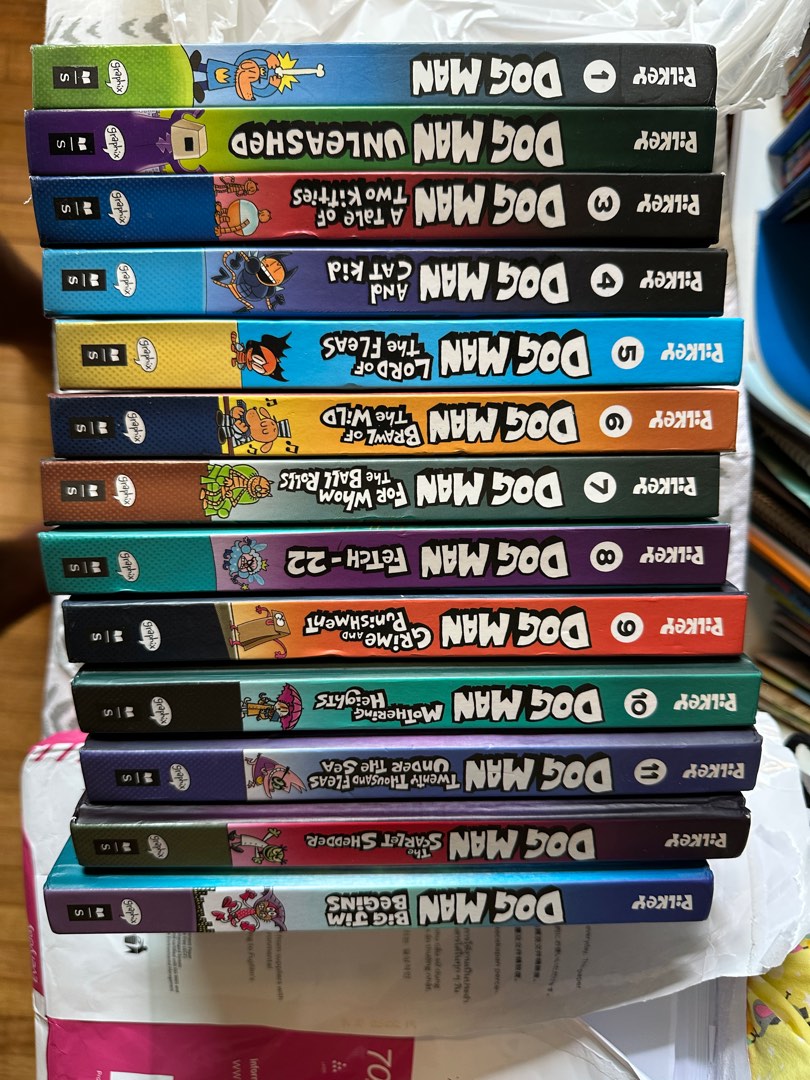 Dogman series of 13 books, Hobbies & Toys, Books & Magazines, Children ...