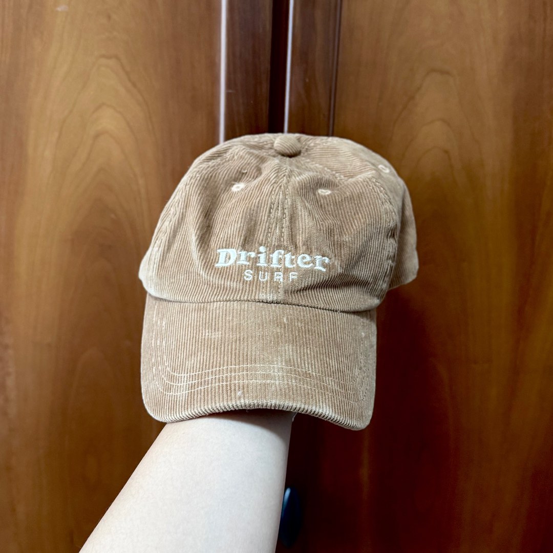 Drifter Surf Brown Cap, Women's Fashion, Watches & Accessories, Hats & Beanies on Carousell