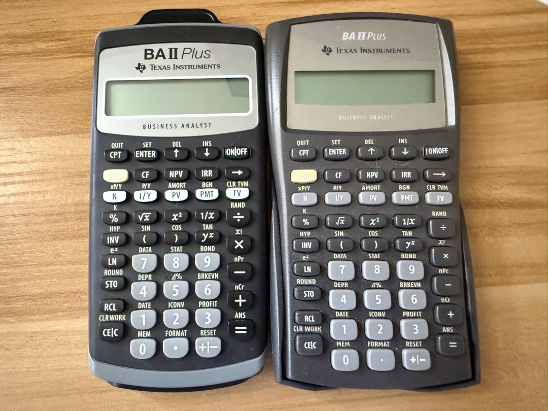 Financial Calculator BA II Plus, 電腦＆科技, 商務用科技產品 - Carousell