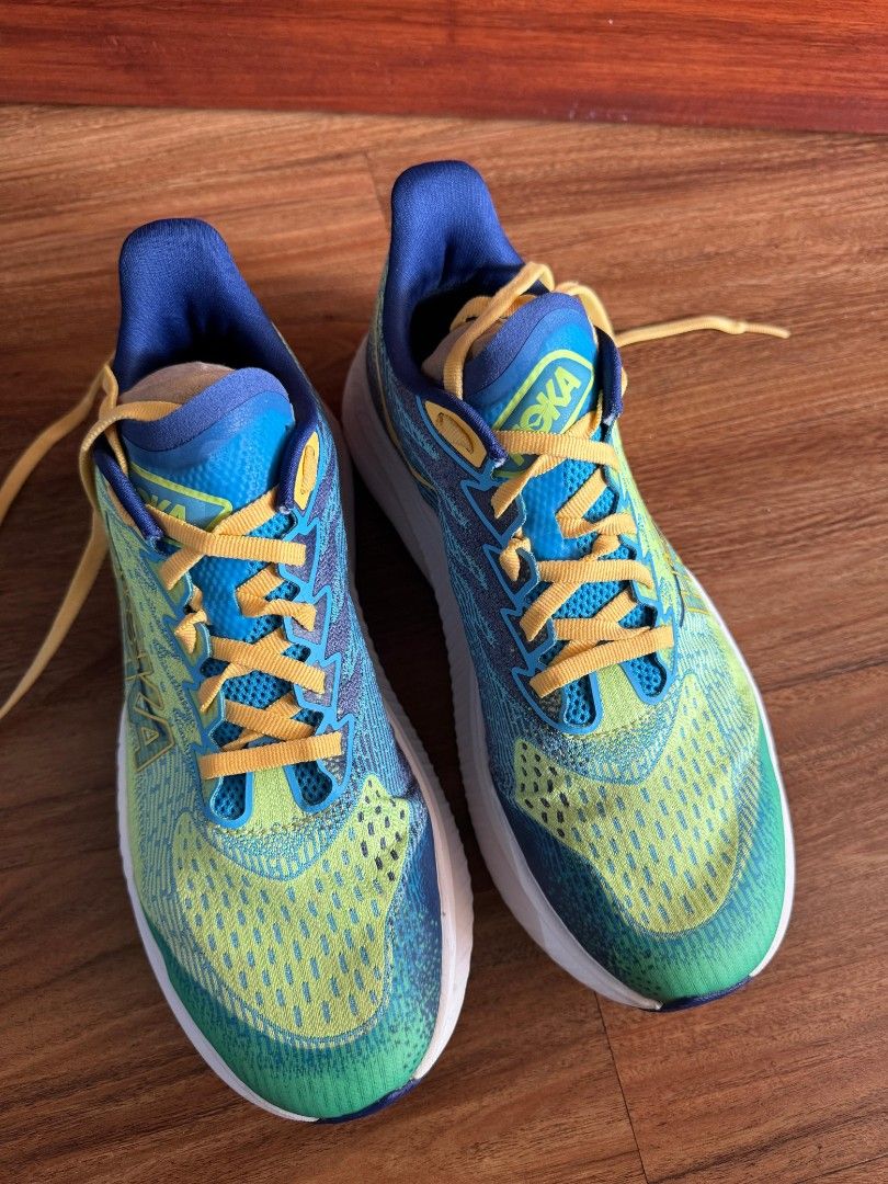 Hoka Mach 6 size 39 insole 24.5 cm original MAP struk ada, Fesyen ...