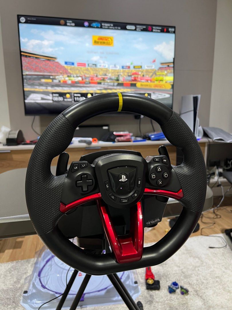 Hori Apex RWA Wireless Racing Wheel, Video Gaming, Gaming Accessories ...