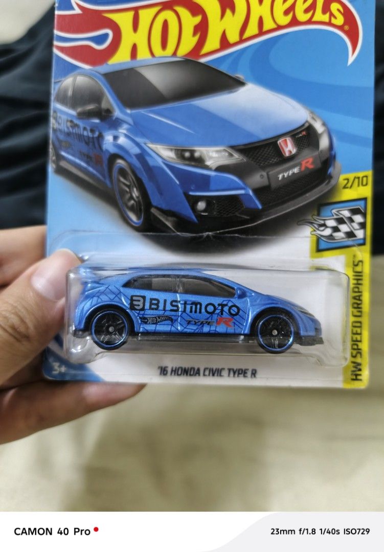 Hot Wheels 2016 Honda Civic FK2R Type R Bisimoto, Hobbies & Toys, Toys ...