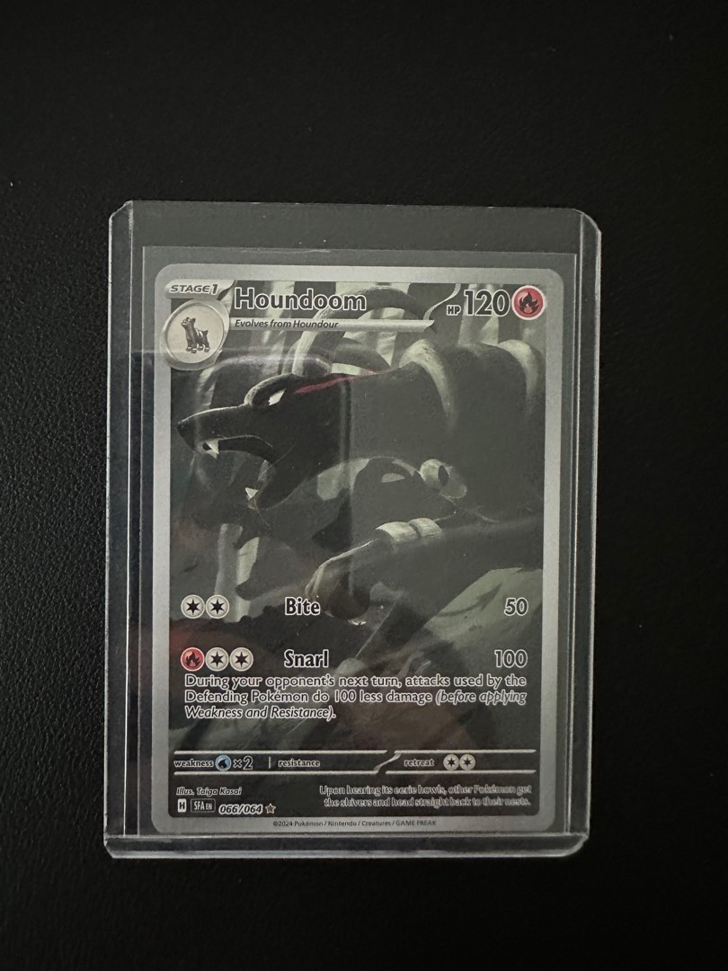 Houndoom IR Shrouded Fable, Hobbies & Toys, Toys & Games on Carousell