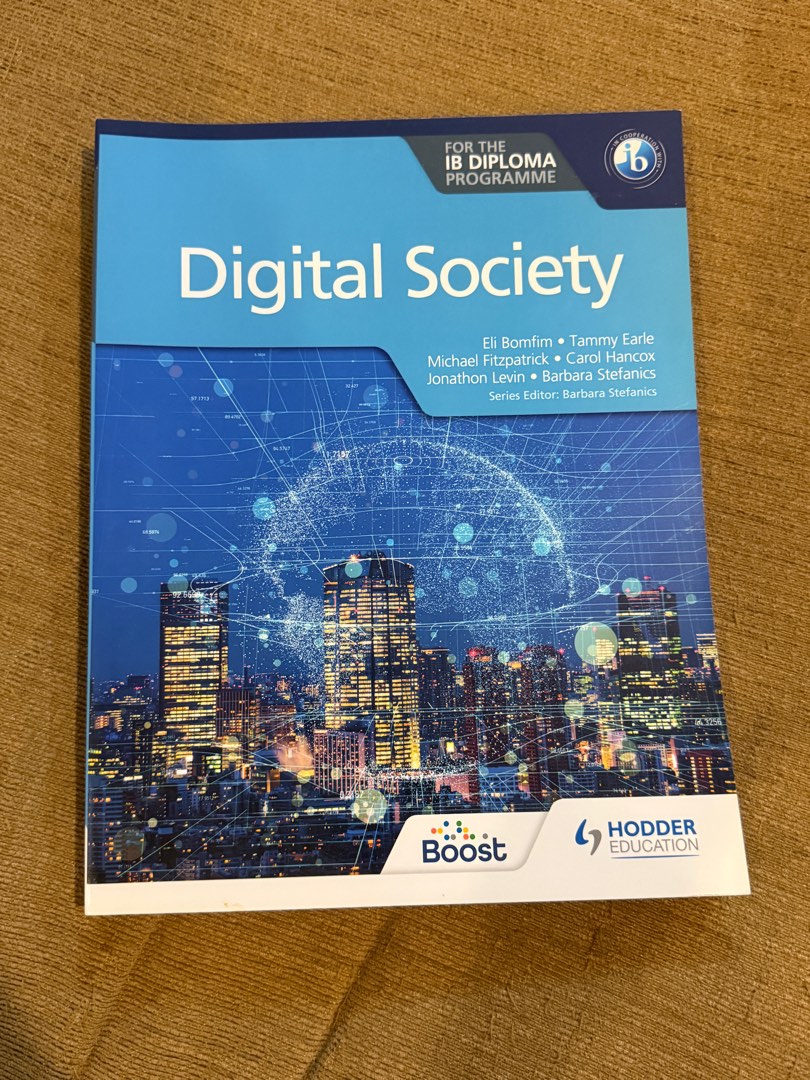 IB Digital Society Textbook, Hobbies & Toys, Books & Magazines ...