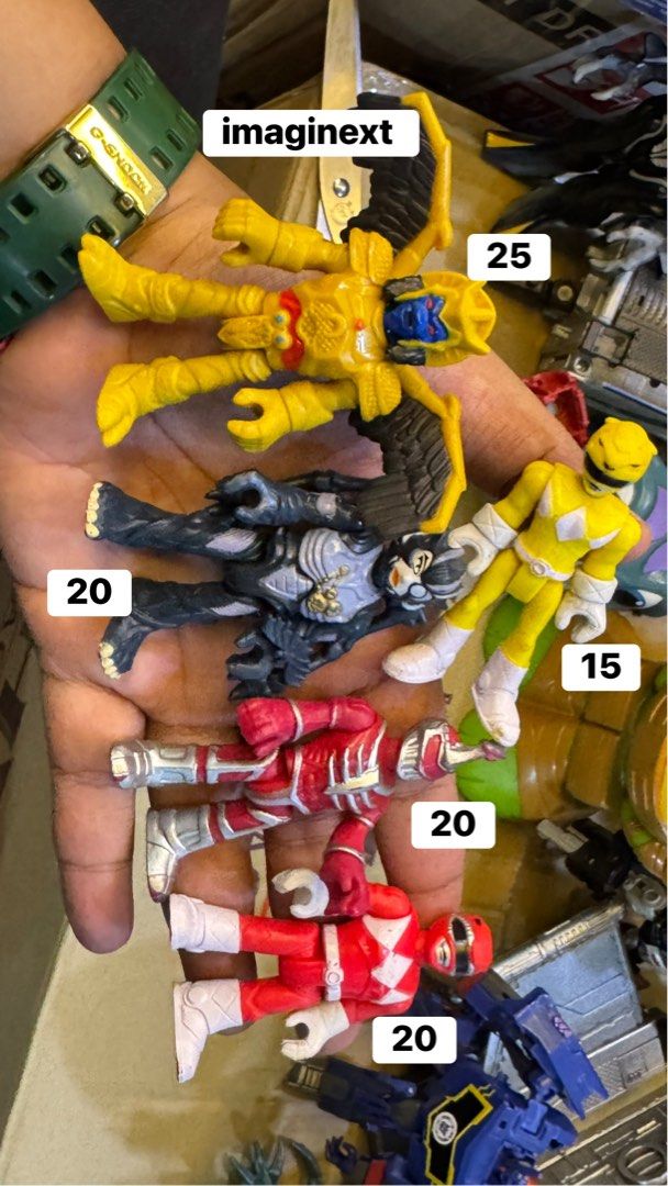 imaginext power rangers character, Hobbies & Toys, Toys & Games on ...