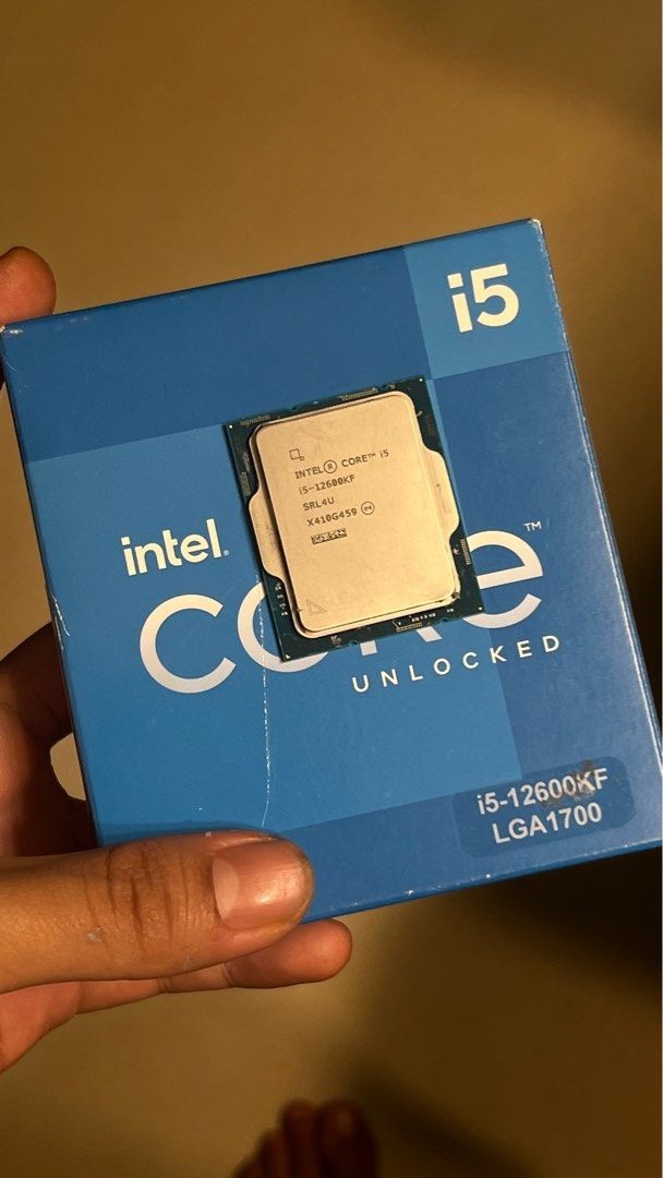 Intel i5-12600KF CPU 12th Gen LGA 1700 12600k, Computers & Tech, Parts & Accessories, Computer ...