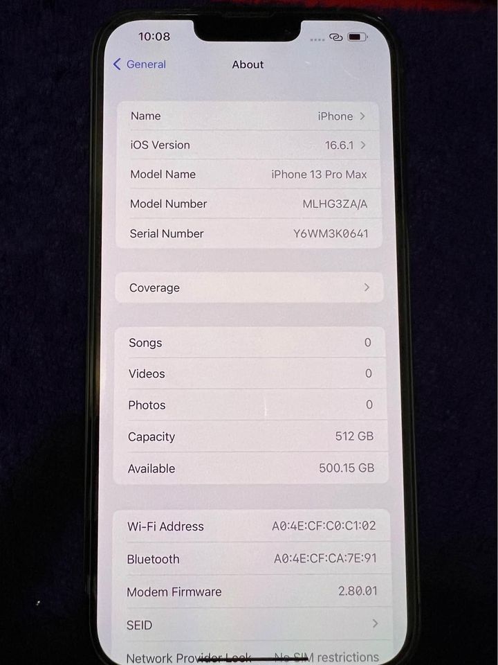 iPhone 13Pro Max. 512GB, 手提電話, 手機, iPhone, iPhone 13 系列 - Carousell