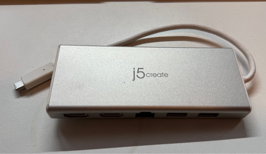 j5create USB-C雙HDMI Hub Port 擴充基座 [JCD381], 電腦＆科技, 電腦周邊及配件, 電腦線、轉接線及轉換器 ...