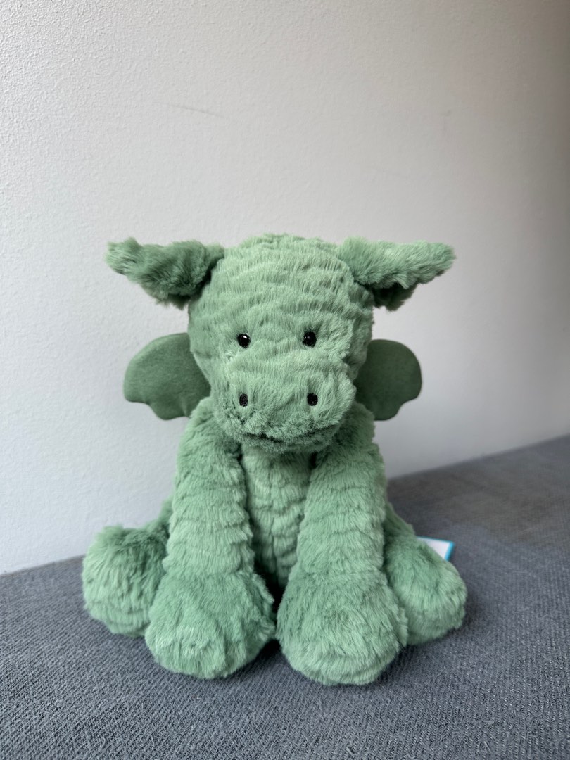 Jellycat Fuddlewuddle Dragon BNWT, Hobbies & Toys, Toys & Games on ...