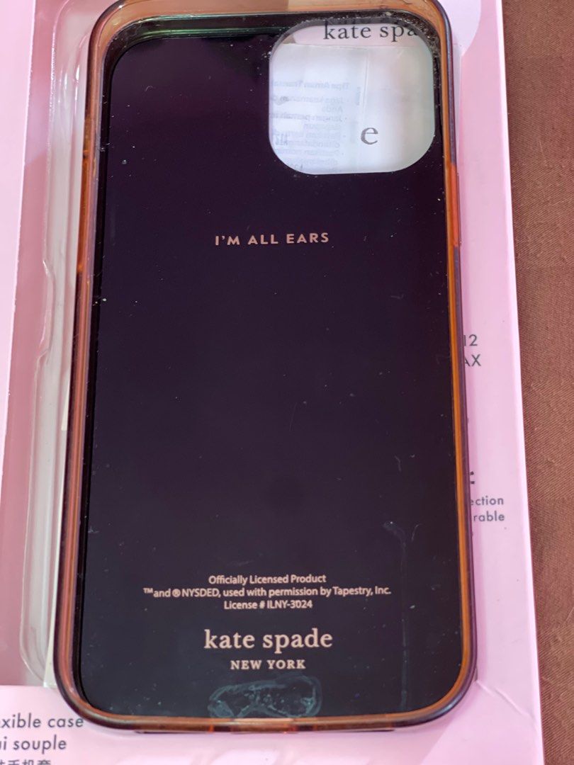 Kate spade Iphone case 12 PRO MAX, Telepon Seluler & Tablet, Aksesoris ...