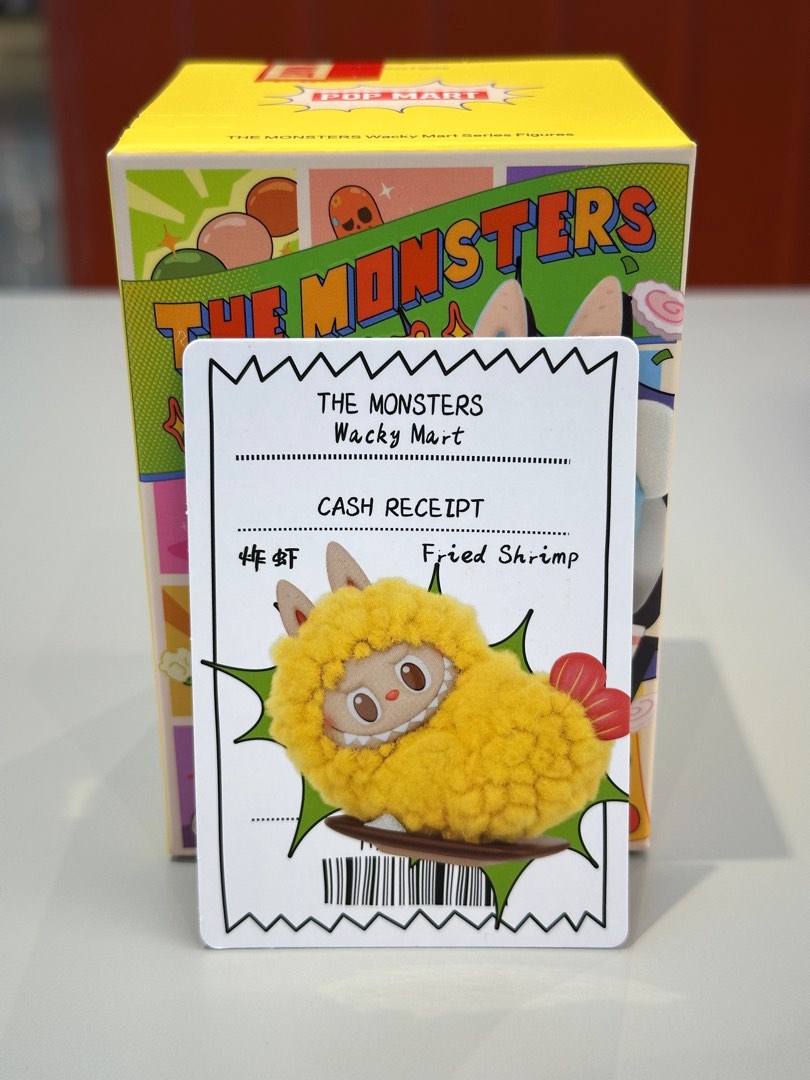 Labubu Fried Shrimp Wacky Mart, Hobbies & Toys, Collectibles ...