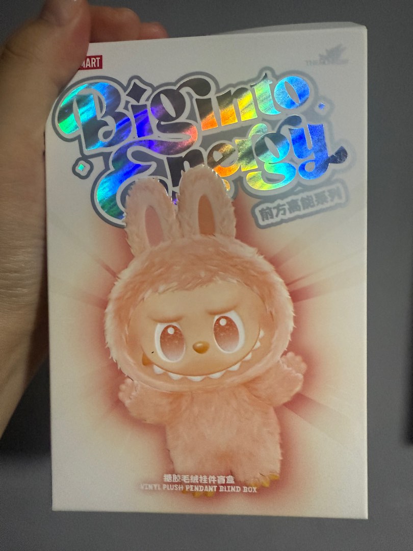Labubu V3 big into energy (loyalty), Hobbies & Toys, Toys & Games on ...