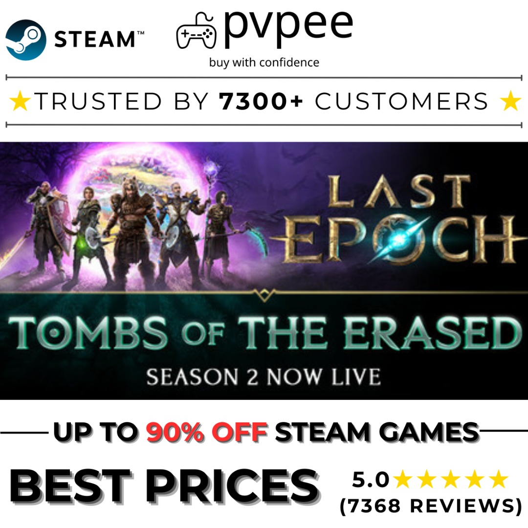 Last Epoch [Steam Games], Hobbies & Toys, Toys & Games on Carousell