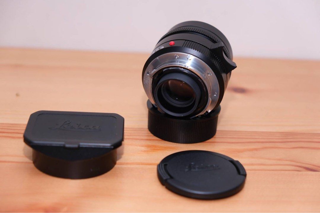 Leica Summilux-M 35mm f/1.4 ASPH Black (11663) FLE with hood, 攝影器材, 相機 ...