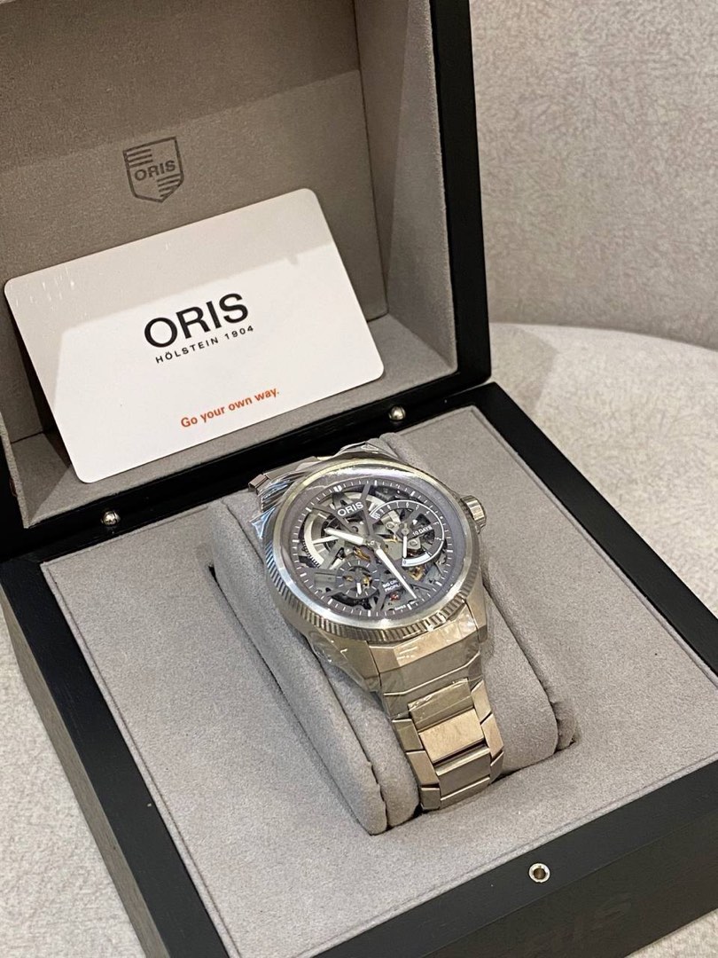 (LIKE NEW) 2024 ORIS CROWN PROPILOT X CALIBRE 115 BIG 10-DAY POWER RESERVE TITANIUM REF 01.115 ...