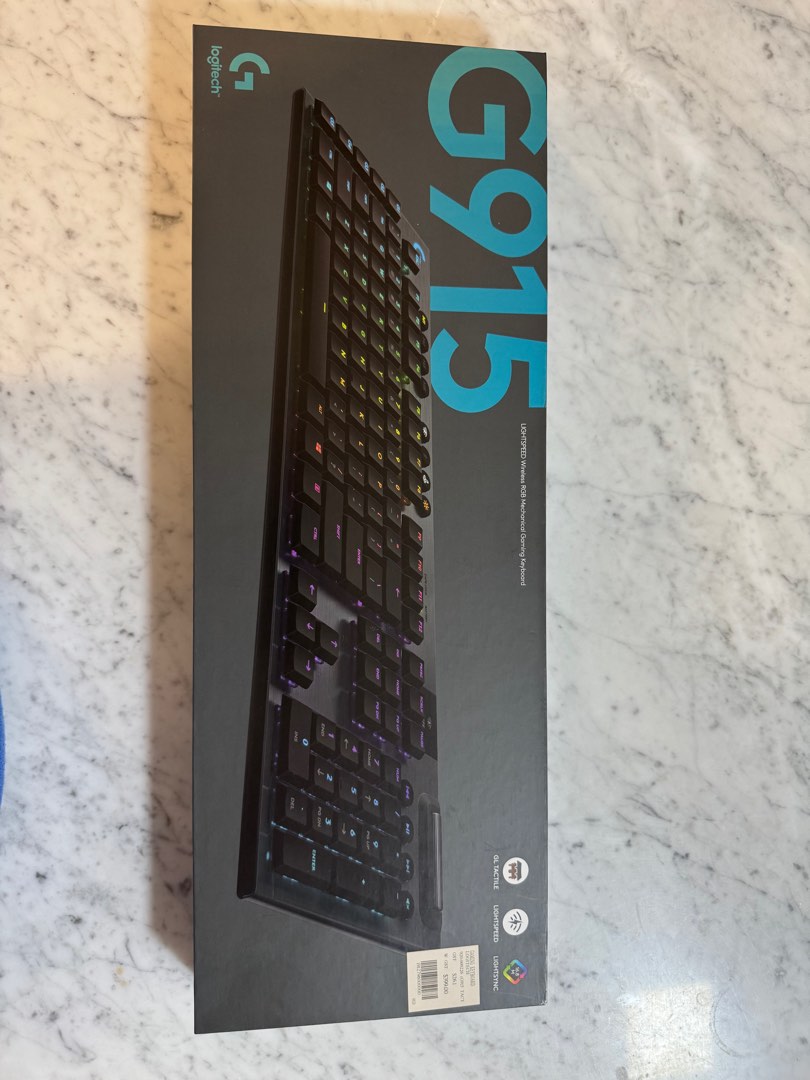 Logitech G915 Wireless Mechanical Keyboard, Computers & Tech, Parts & Accessories, Computer ...