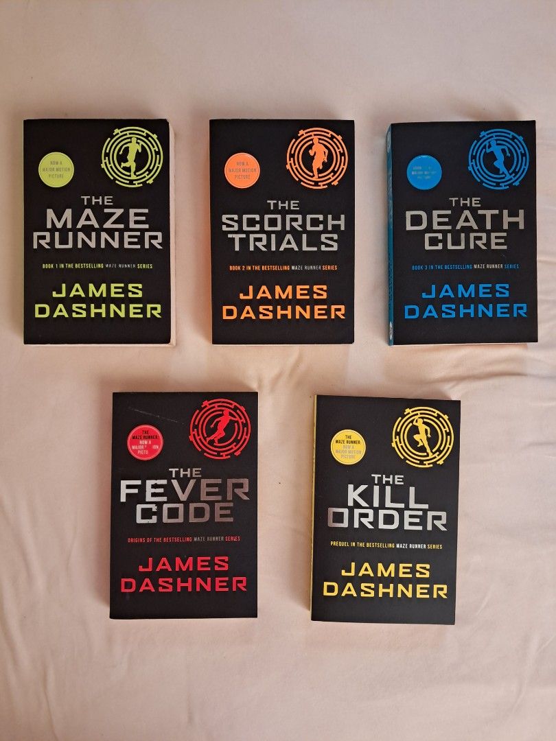Maze Runner series -complete set-, Hobbies & Toys, Books & Magazines ...