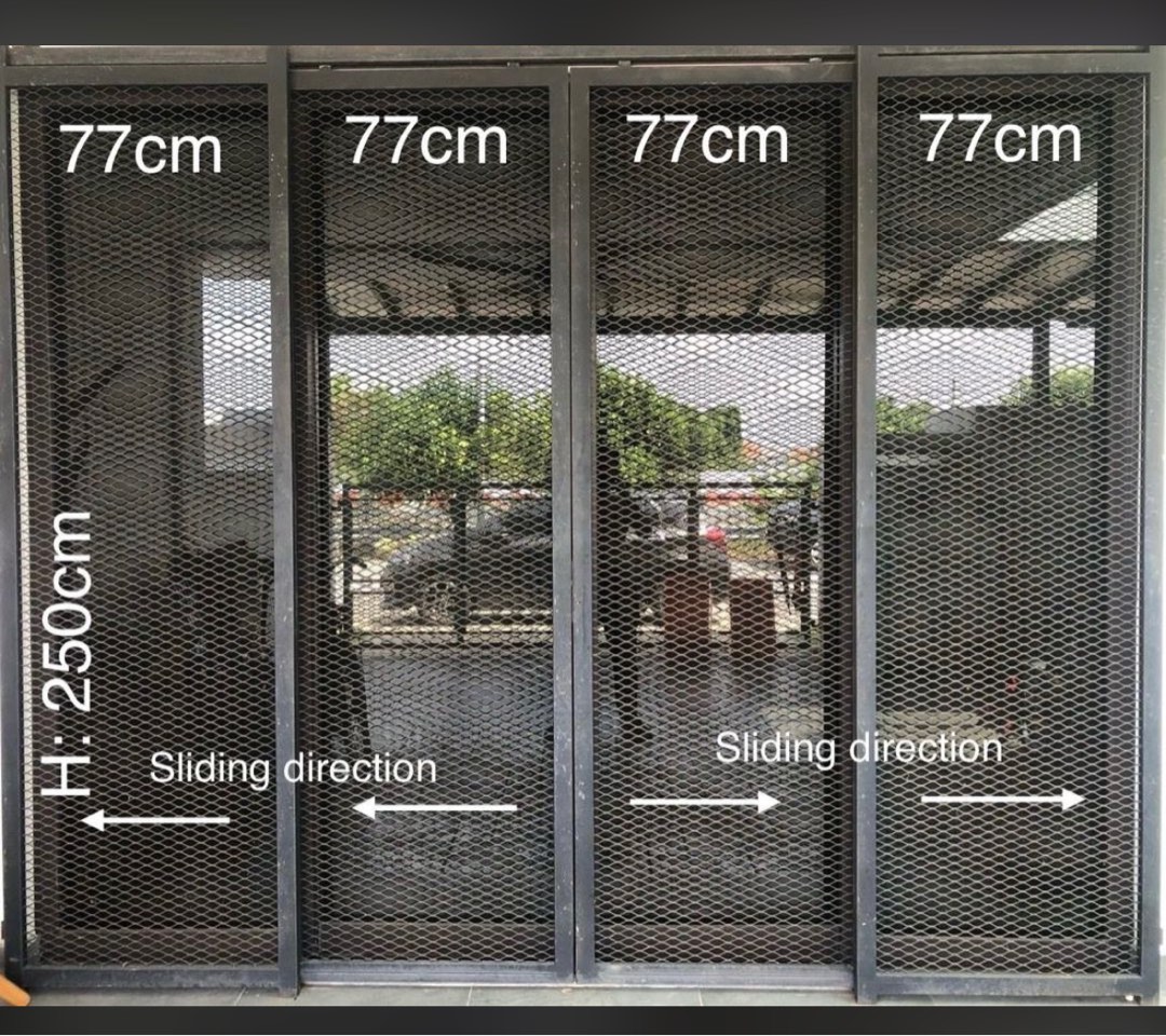 Metal Grill, Furniture & Home Living, Security & Locks, Locks, Doors ...
