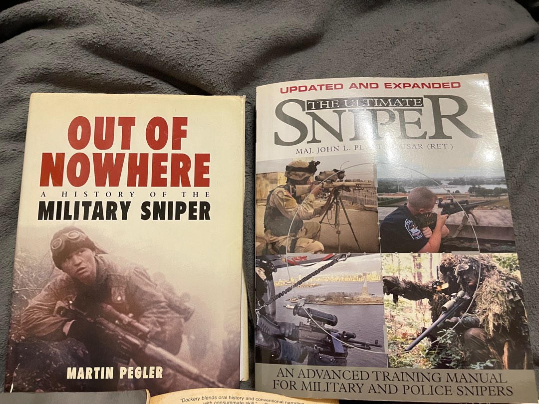 Military Sniper Books - Various Titles, Hobbies & Toys, Books ...