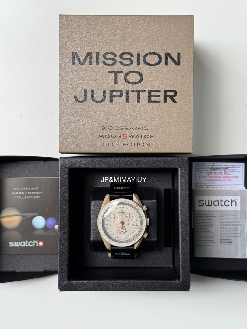 Mission to Jupiter Moonswatch, Luxury, Watches on Carousell