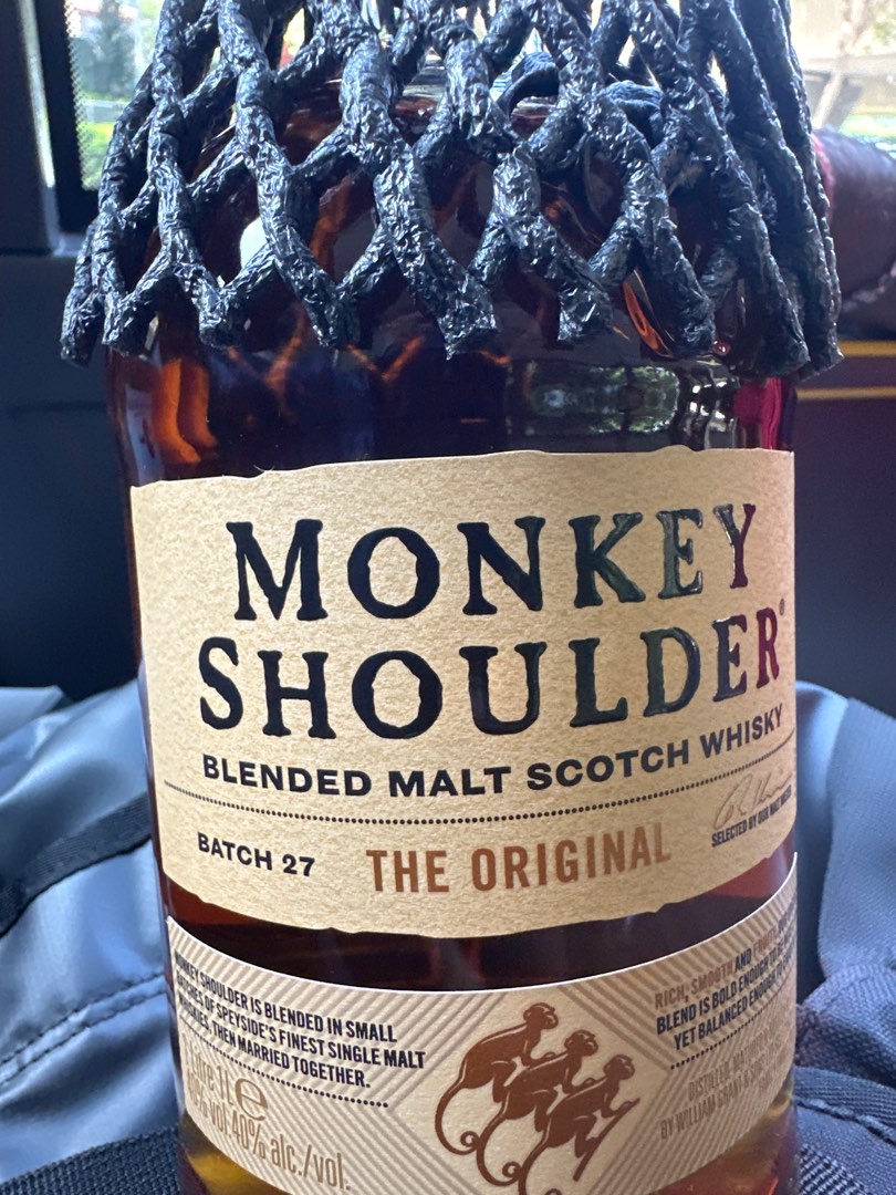 Monkey Shoulder Blended Malt Scotch Whisky( 2x units ), Food & Drinks ...