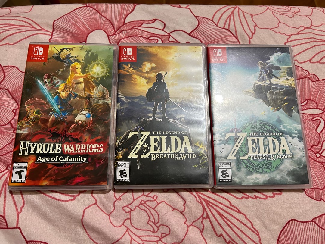 Nintendo Switch Games (Zelda Series), Video Gaming, Video Games ...