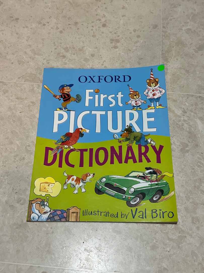 Oxford First Picture Dictionary - Early Learning Book for Kids, Hobbies ...