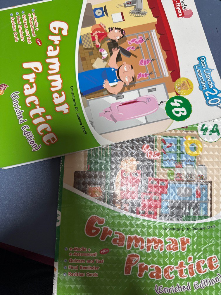 Pan lloyds high flyers grammar practice enriched edition 4A和4B, 興趣及遊戲 ...