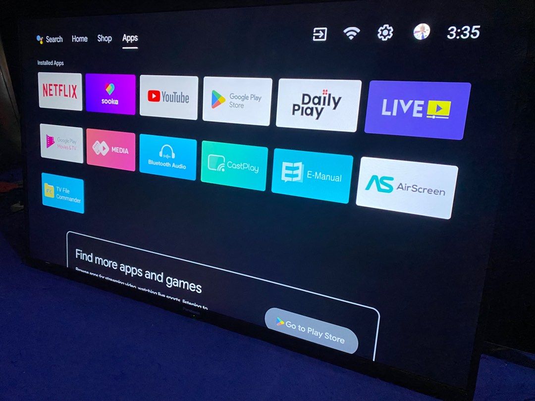 Panasonic 50 inch Android 4k HDR TV Display unit, TV & Home Appliances ...