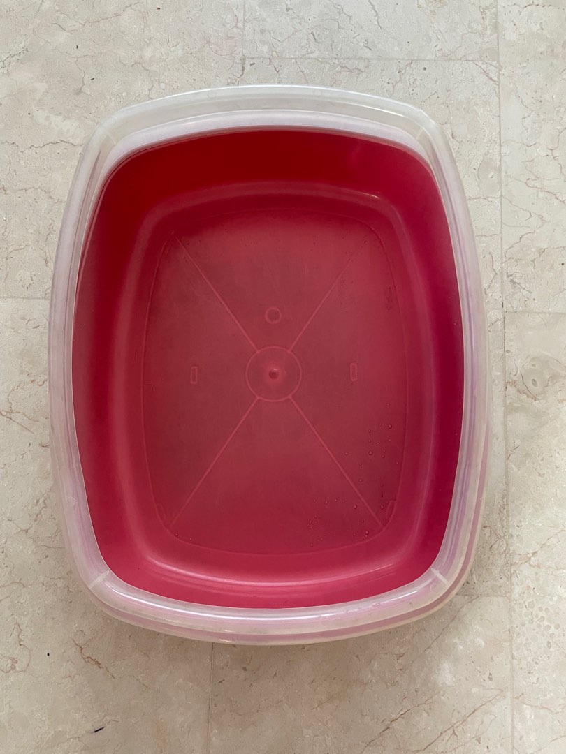 Pink Cat Litter Box with Rim, Pet Supplies, Homes & Other Pet ...