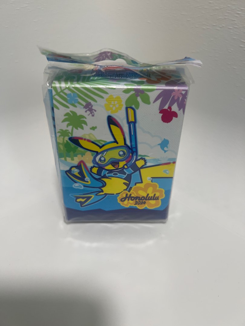 Pokemon Honolulu 2024 pikachu deck box, Hobbies & Toys, Toys & Games on ...