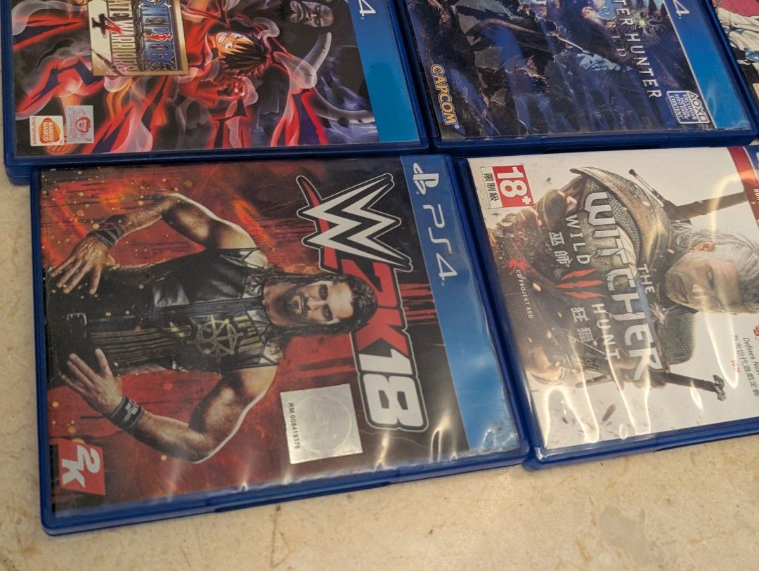 PS4 Games ps5 games red red redemption 2 crows burning edge the Witcher ...