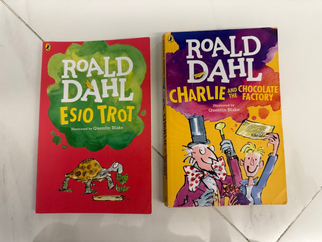Roald Dahl Charlie and the Chocolate Factory and Esio Trot, 興趣及遊戲, 書本 ...