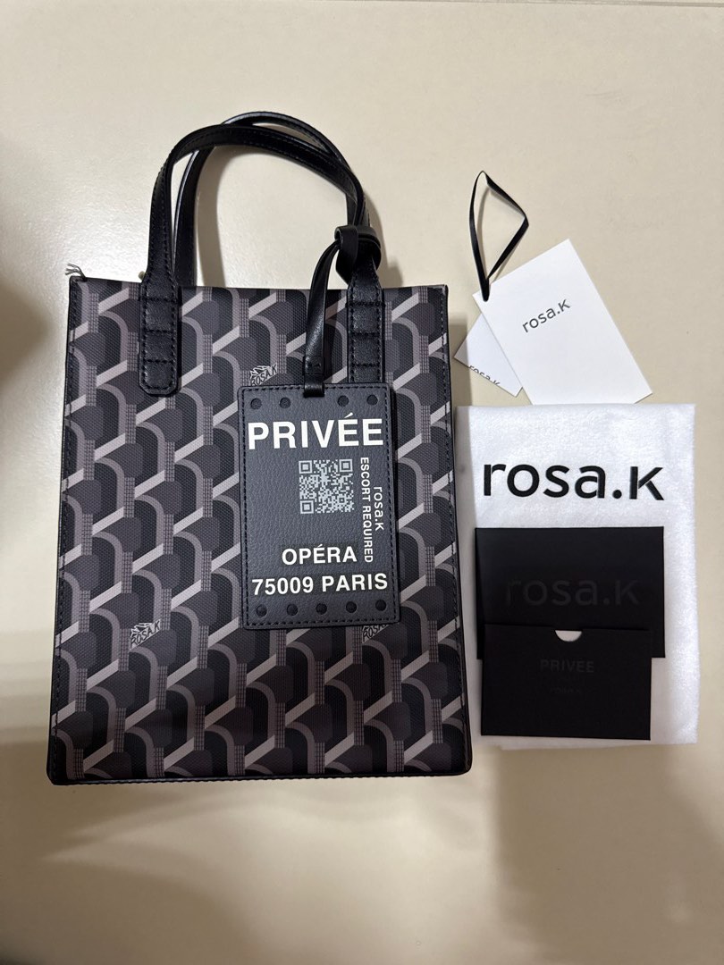 Rosa.K Privee Opera Tote Bag, Women's Fashion, Bags & Wallets, Tote ...