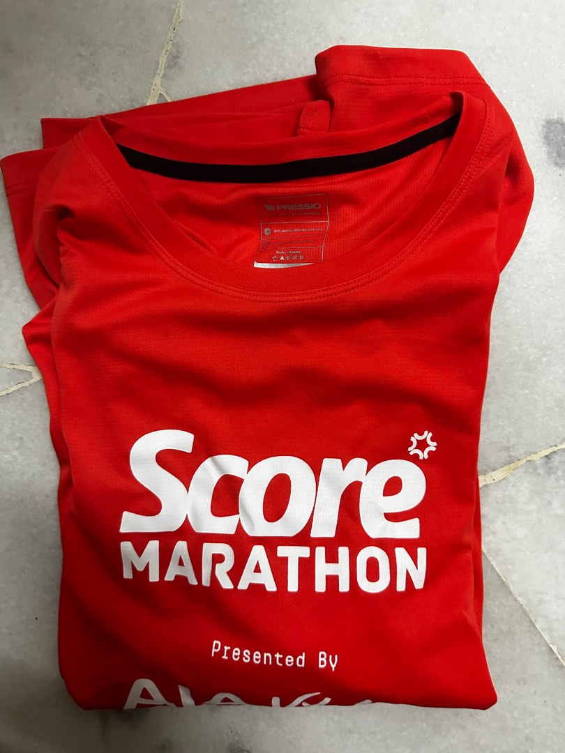 Score Marathon 2025, Men's Fashion, Activewear on Carousell