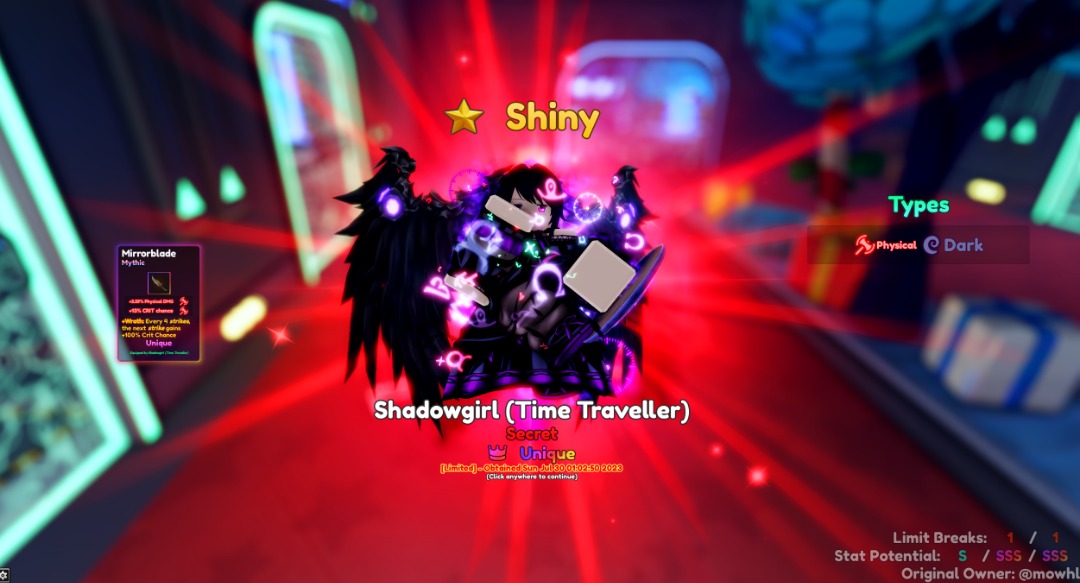 SHINY HOMURA S SSS SSS, Video Gaming, Video Games, Others on Carousell