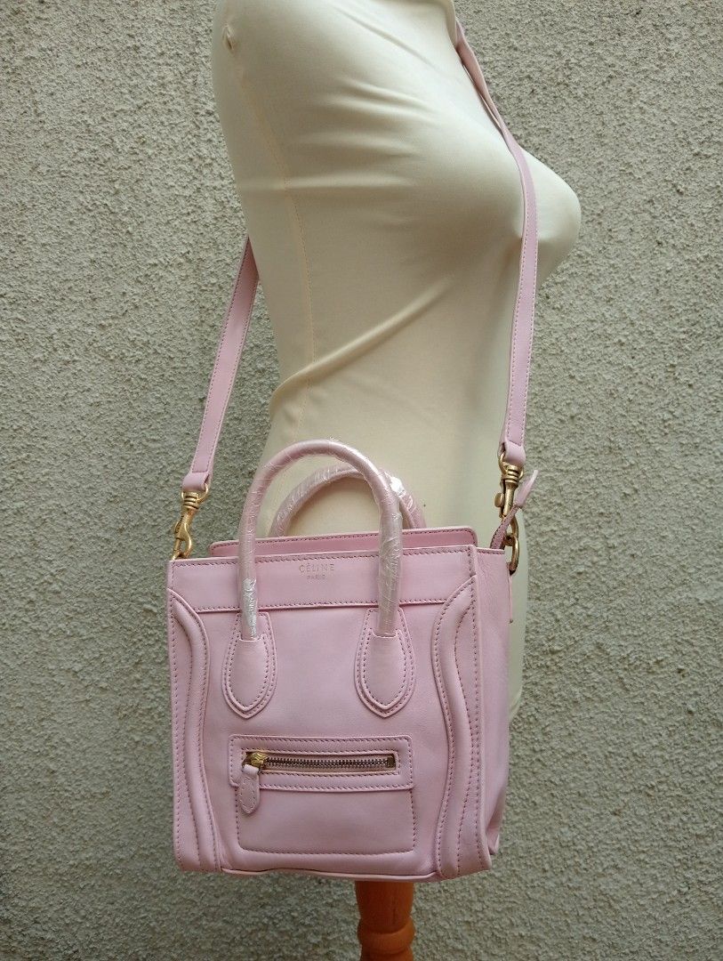 Sling bag kulit asli Celine Paris, Fesyen Wanita, Tas & Dompet di Carousell