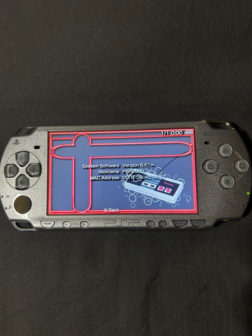 Sony PSP 2000 - Silver Modded, Video Gaming, Video Game Consoles ...