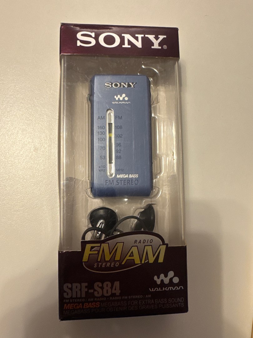 Sony SRF-S84 DSE收音機, 音響器材, 其他音響配件及設備 - Carousell