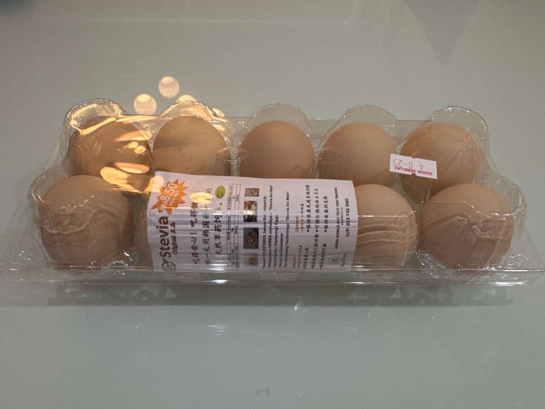 Stevia Original Eggs - Fresh & Healthy, Food & Drinks, Other Food ...