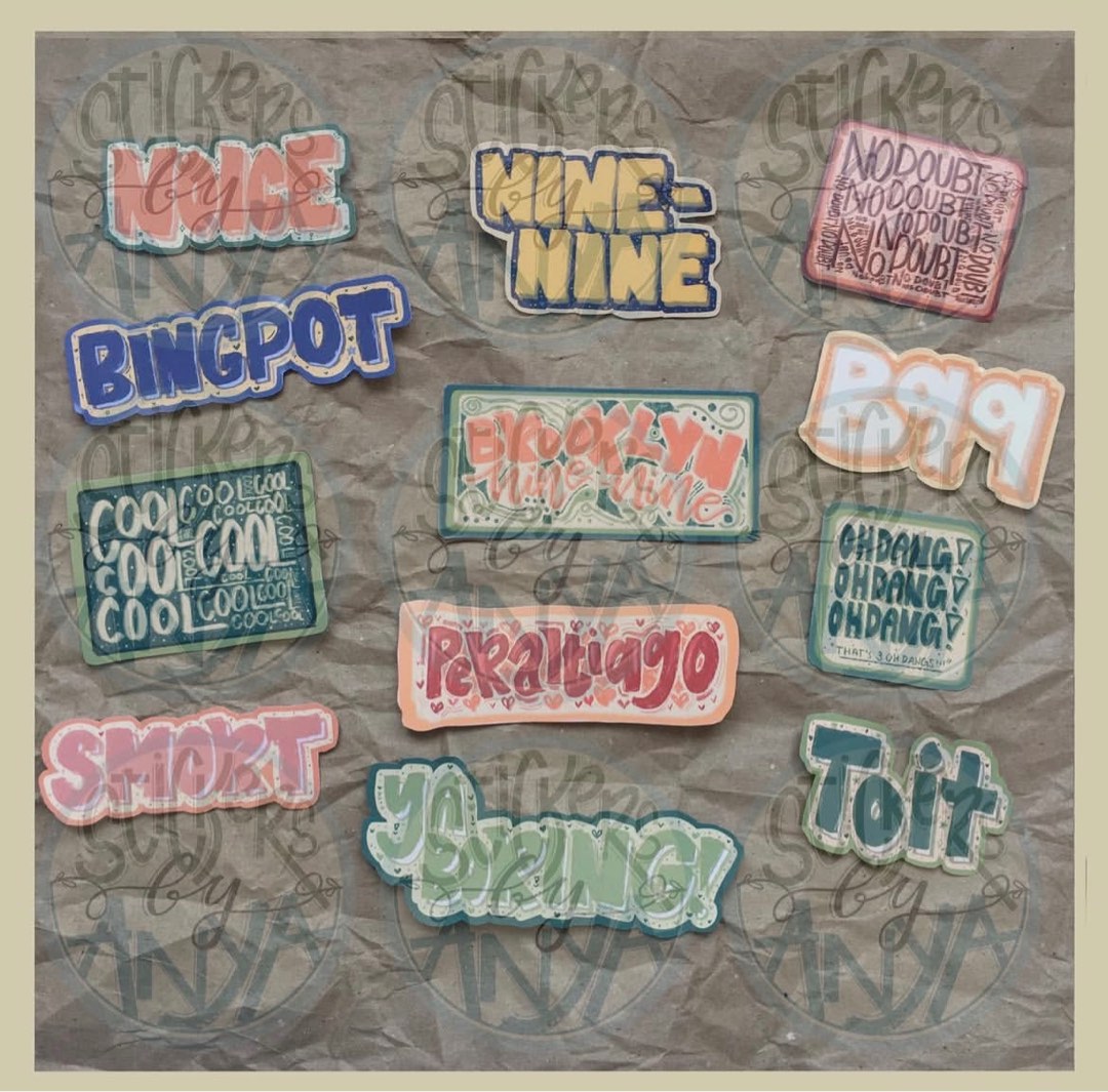 stickers for Brooklyne Nine Nine! (B99), Hobbies & Toys, Stationary ...