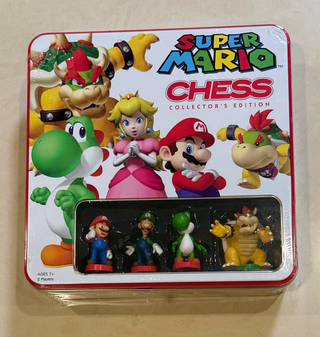 Super Mario Chess Box Limited Edition, 兒童＆孕婦用品, 嬰兒玩具 - Carousell