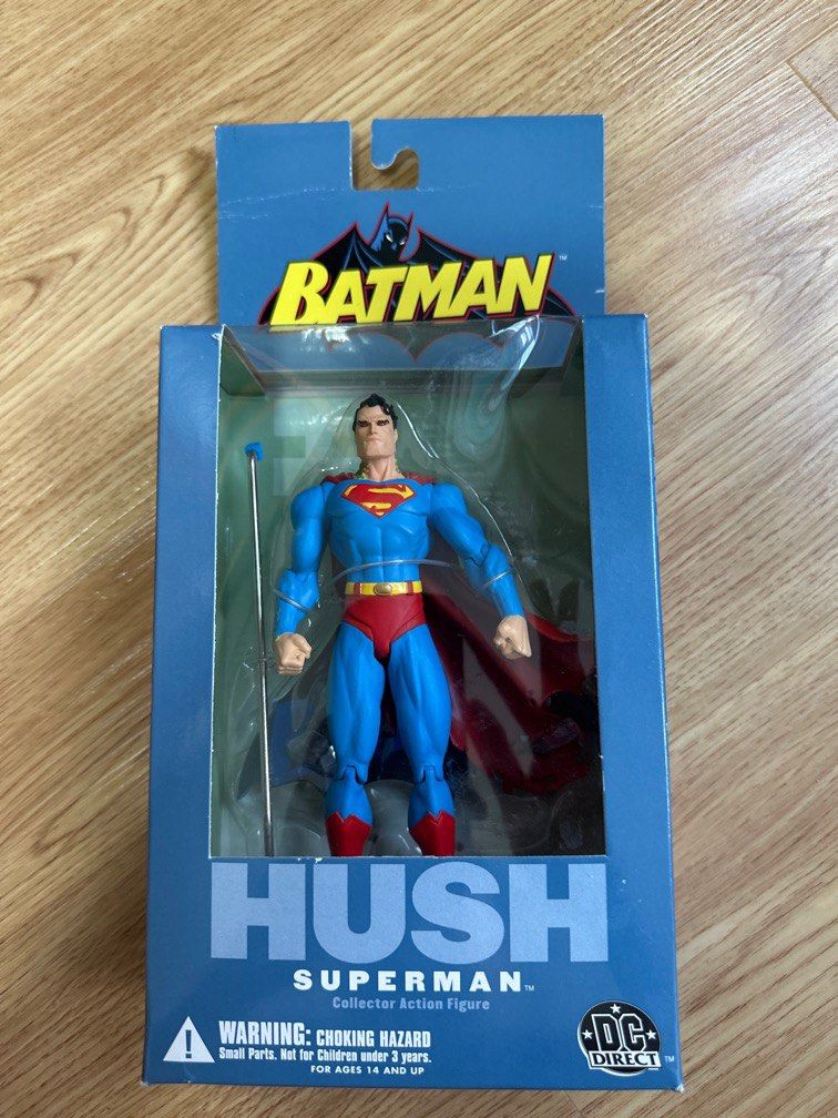 Superman Hush Action Figure, Hobbies & Toys, Toys & Games on Carousell