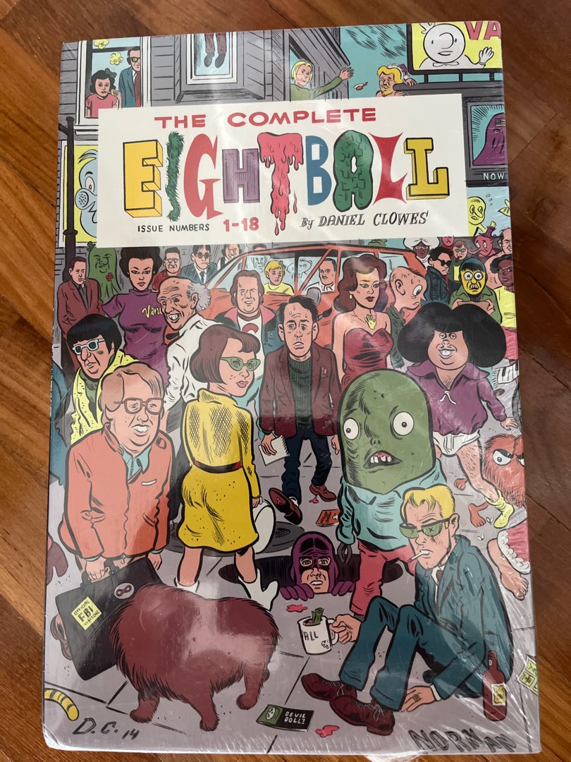 The Complete Eightball by Daniel Clowes Boxed Set, Hobbies & Toys ...