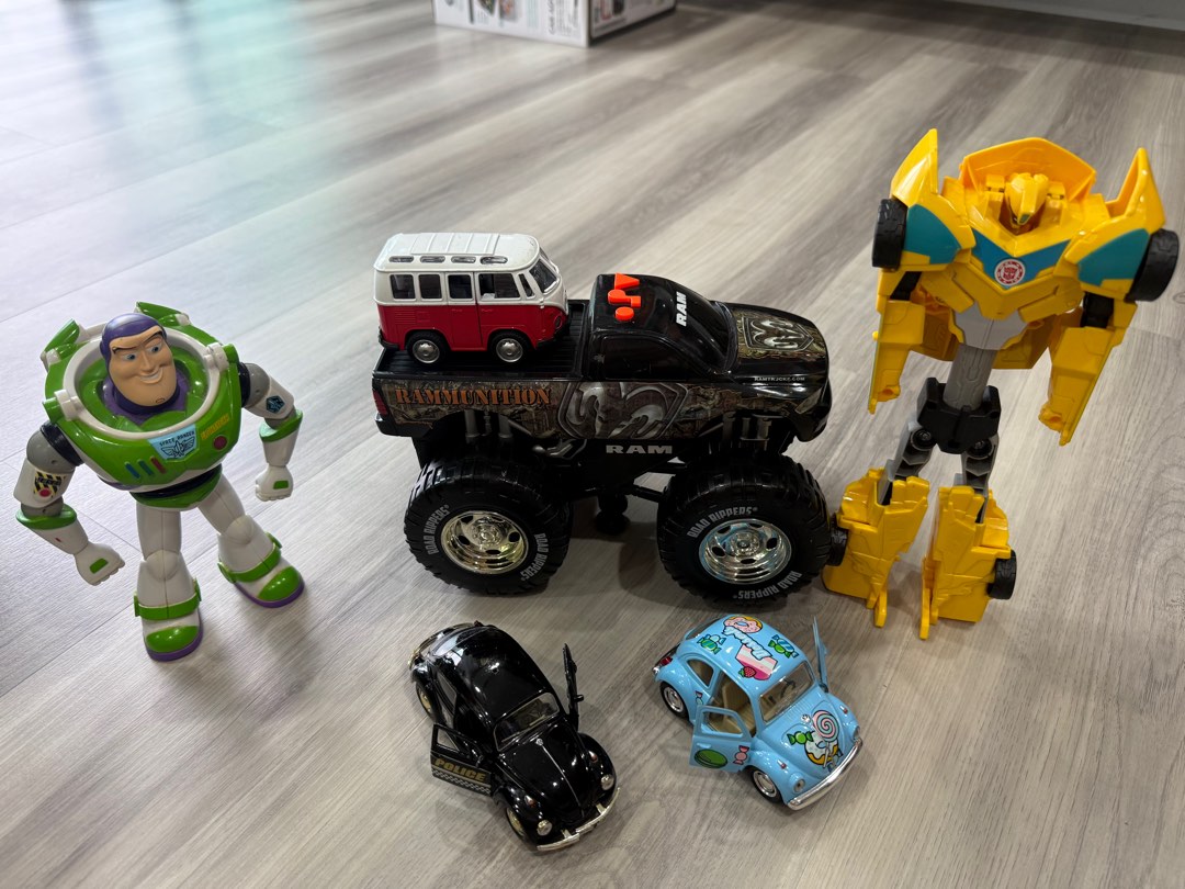 Toy Cars, Buzz Lightyear, and Transformer Bundle, Hobbies & Toys, Toys ...